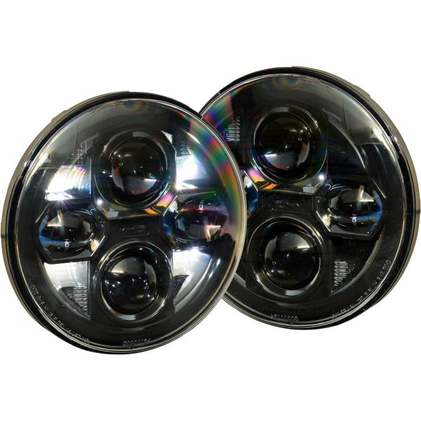 商品名Morimoto Sealed7 2.0 LED Headlight Housing, Fits Jeep Wrangler JK, Full LED Housing Replacement, Flicker &amp; Error ...