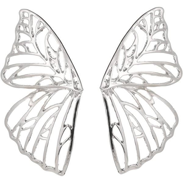 商品名Seakuur ボヘミアンウィング ホローバタフライイヤリング パーソナライズスタッドイヤリング ボヘミアンダングルドロップイヤリング レディース ガールズ, 金属, N/C,Seakuur Bohemian Wings Hollow...