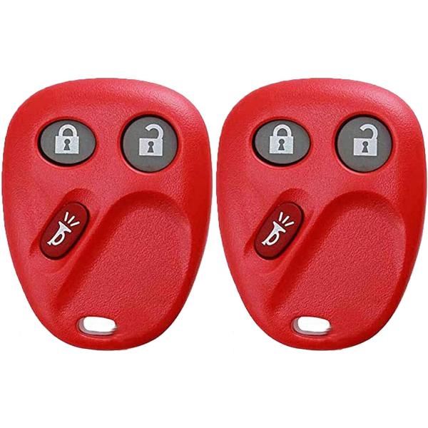 商品名2X New Replacement Keyless Remote Control Key Fob Shell / CASE Compatible with &amp; Fits for Chevy GMC - (No Electro...