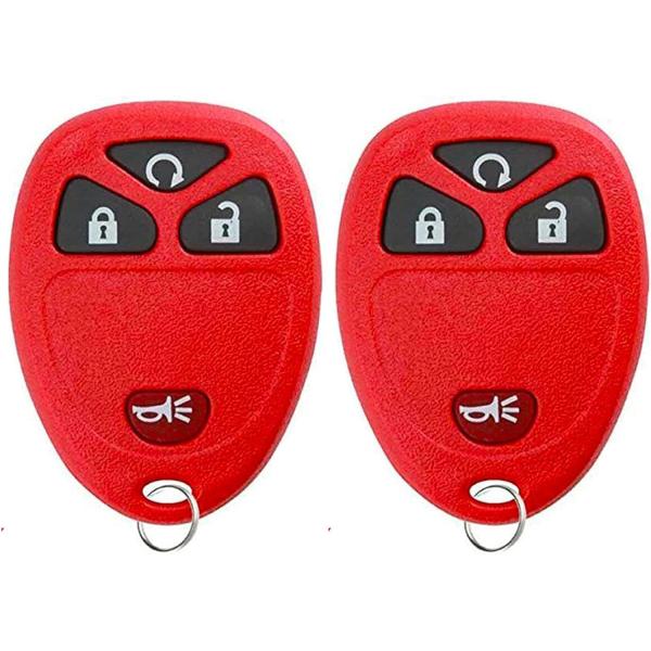 商品名2X New Replacement Keyless Entry Remote Key Fob Shell / CASE Compatible with &amp; Fits for Chevrolet GMC - (No Elect...