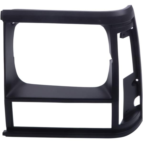 商品名CarPartsDepot Front Primed Black Driver Left Side Headlight Door With Signal Lamps Compatible For Jeep Cherokee Coman...