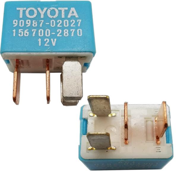 商品名Multiple Use Relay 90987-02027 A/C Compressor Cooling Fan Relay for Toyota OEM 90080-87026, 90987-02028 Denso 156700-...