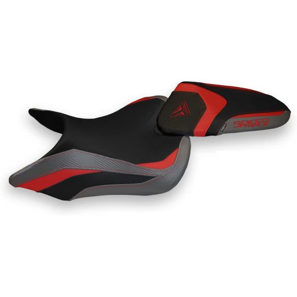 商品名Tappezzeria Italia Seat Cover Compatible with Triumph Speed Triple (16-21) Lazise Special Color Modelブランド：Tappezzeria...