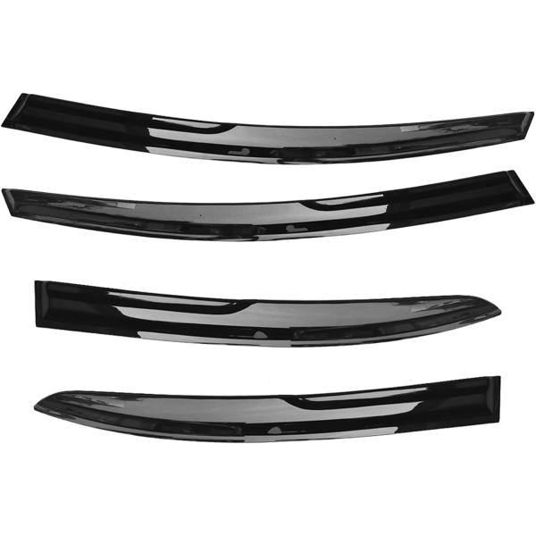 商品名LABLT 4Piece Window Rain Guard Visors Black Replacement for Honda Civic 4-Door Sedan 2006 2007 2008 2009 2010 2011ブラン...