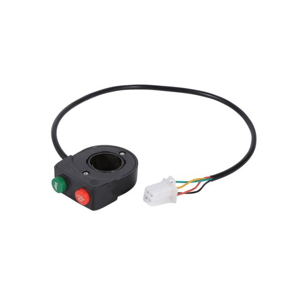商品名12V Horn Headlight Switch, Motorcycle Handlebar Control Switch, Horn Head Light Black On Off Button Handlebar Switch ...