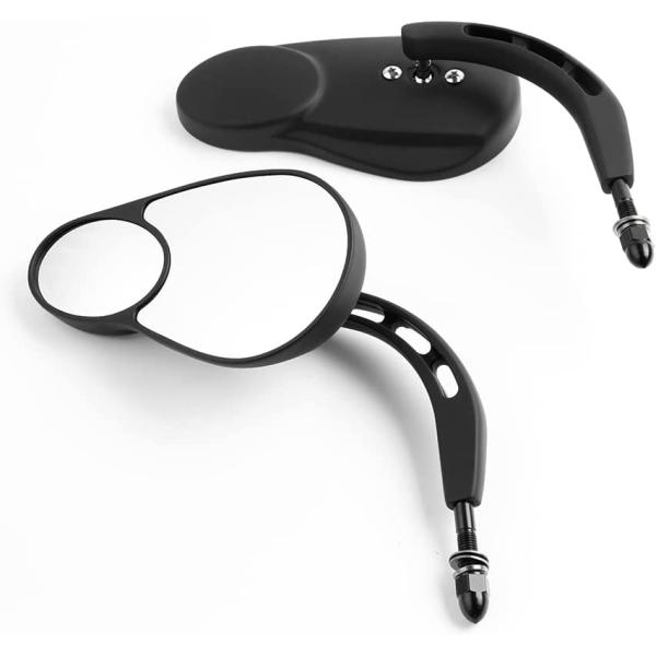 商品名Motorcycle Rearview Mirrors/Harley Split Vision Mirrors Fits for Harley Most Models Road King Street Glide Road Glide...