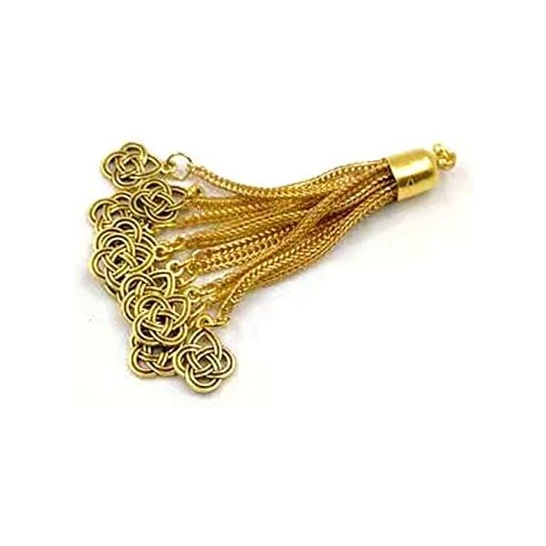 商品名ゴールドタッセル tasbih アクセサリー ペンダント ハンドメイド ミスバハ 合金パーツ (ゴールド)Gold Tassel tasbih Accessories Pendant Handmade misbaha Alloy Pa...