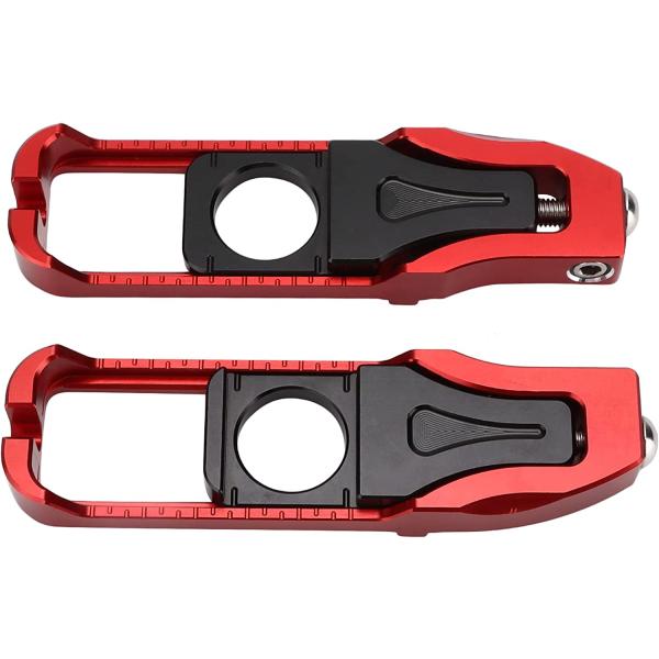 商品名Motorcycle Chain Adjusters, Surface CNC Aluminium Alloy Chain Tensioners for Motorcycle Modification(#1)ブランド：Shanrya商...