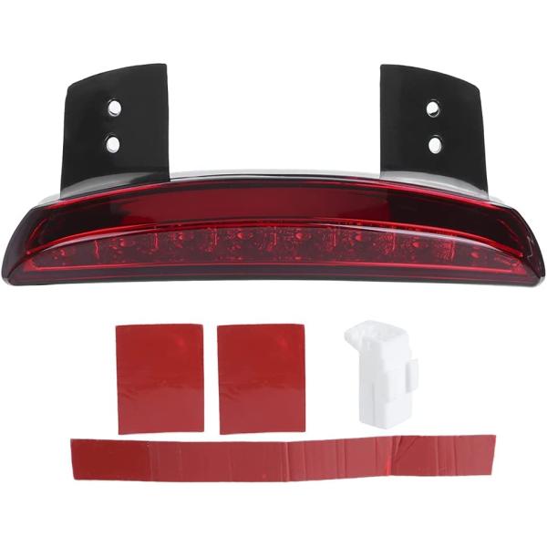 商品名Tbest Motorcycle Mudguard Taillight,LED Brake Taillight Motorcycle Rear Mudguard Tail Light Refitting Fit for XL 883L...