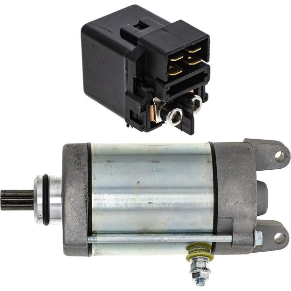 商品名NICHE Starter Motor Solenoid Kit For 2001-2007 Honda Shadow Spirit 750 VT750DC 31200-MBA-600 35850-MR5-007 Motorcycle...