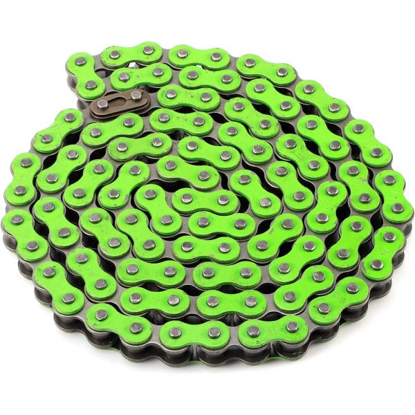 商品名Kuuleyn Link Chains, Motorcycle Chain, 1Pc Steel Link Chain Replacement Spare Parts Fit for 90CC 110CC 125CC 420 106L...