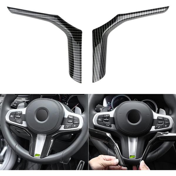 商品名Xotic Tech インナーステアリングホイールストライプフレームカバートリム カーボンファイバーパターン BMW 3 4 5 7 8シリーズ G20 G22 G30 G11 G14 X3 G01 X4 G02 X5 G05 X6 ...