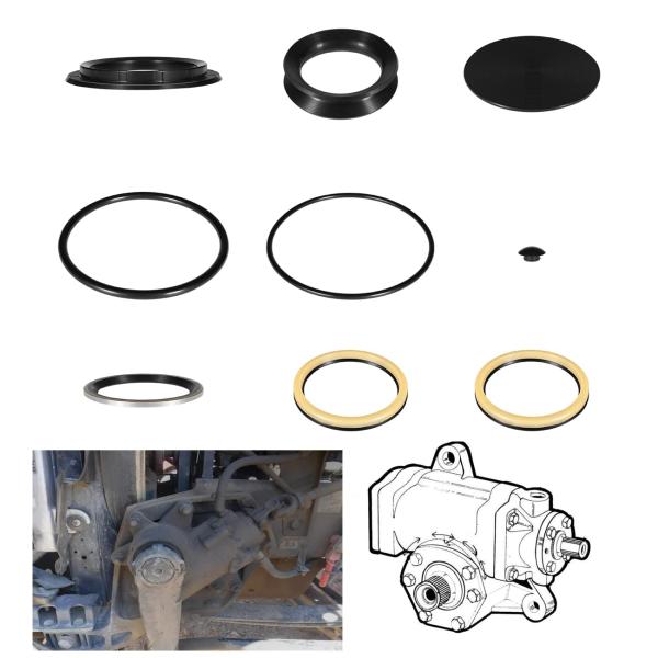 商品名Replace for Sheppard M100 M90 Power Steering Gear, Sector Shaft Seal Kit, 5545741/5544881, 9 Packブランド：sixcow商品サイズ：高さ：...