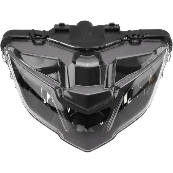 商品名Tbest Motorcycle Headlight Front Lamp, White Motorcycle LED Headlight Front Lamp Weatherproof Good Heat Dissipation 9...