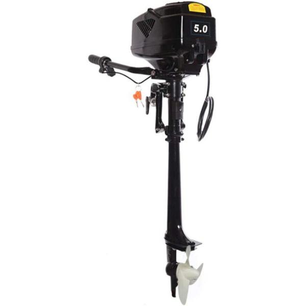 商品名Futchoy Outboard Boat Engine, 48V 1200W Electric Heavy Duty Boat Engine Boat Propeller for Sailing Small Yachtsブランド：F...