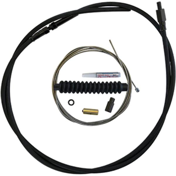 商品名Venhill U01-1-207-BK H-D Twin Cam V-Twin Motorcycle Clutch Cable Kit Black Fittingsブランド：VENHILL商品サイズ：高さ：0.3 cm横幅：29.2...