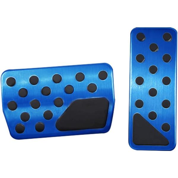 商品名Xhfarce ジープ 2011-2021 グランドチェロキー Dodge 2011-2021 Durango アルミニウム合金フットペダルカバー ドリル不要 取り付け簡単 滑り止め ブレーキペダル アクセラレータ ペダルカバー 2点...