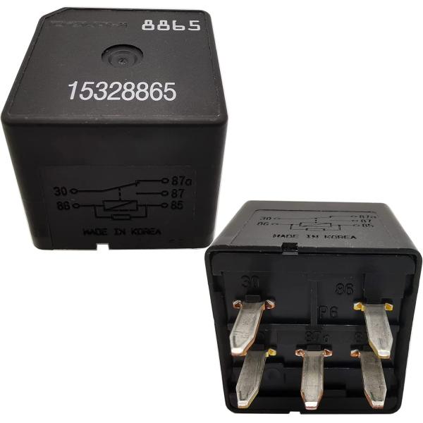 商品名Relay 15328865 for Chevy GMC GM Buick Coolant Temperature Sensor and Fan Control Multi-Purpose Relay 12193602, 15-811...