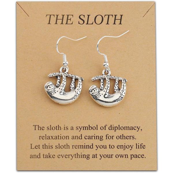 商品名MAOFAED ナマケモノ ギフト ペンダント ジュエリー ナマケモノ ラバー ギフト インスピレーションギフト ナマケモノ ブレスレット 彼女へのギフト, ステンレス鋼, ステンレススチールMAOFAED Sloth Gift Sl...