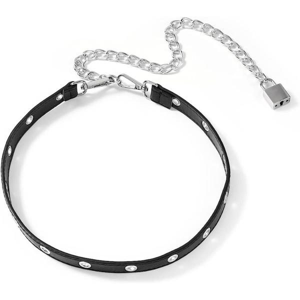商品名Wriidy PU Waist Chains Metal Chain Belts with Lock Pendant Adjustable Body Accessories for Women and Girls (Silver)ブラ...