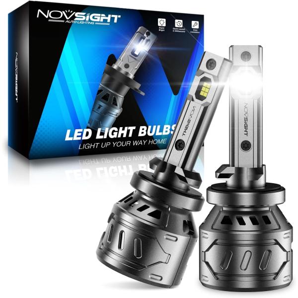 商品名NOVSIGHT 880 LED フォグランプ 6500K ホワイト 60W 13000LM 明るい 899 885 893 フォグランプ プラグアンドプレイ 高速冷却交換 IP68防水 2個パックNOVSIGHT 880 LED F...