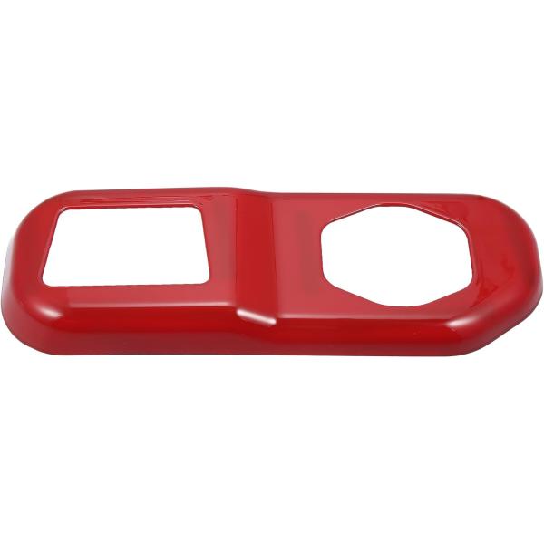 商品名X AUTOHAUX Rear Trunk Tailgate Door Lock Panel Cover Trim for Jeep Wrangler JL 2018 2019 2020 2021 2022 Car Interior ...