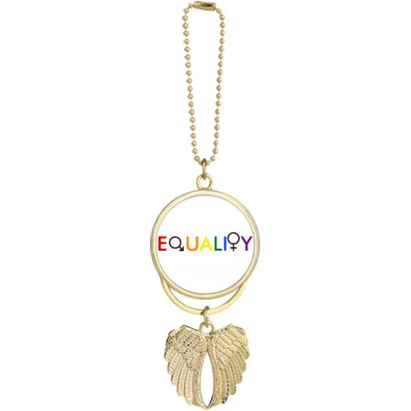 商品名Diversification Differentiation Identity Rainbow Equality Car Keychain Angel Wing Pendantブランド：DIYlab商品サイズ：Medium商品番号：...