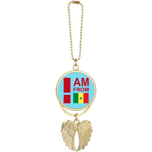 商品名I Am from Senegal Art Deco Fashion Car Keychain Angel Wing Pendantブランド：DIYlab商品サイズ：Medium商品番号：x13991671b14006475f2358...