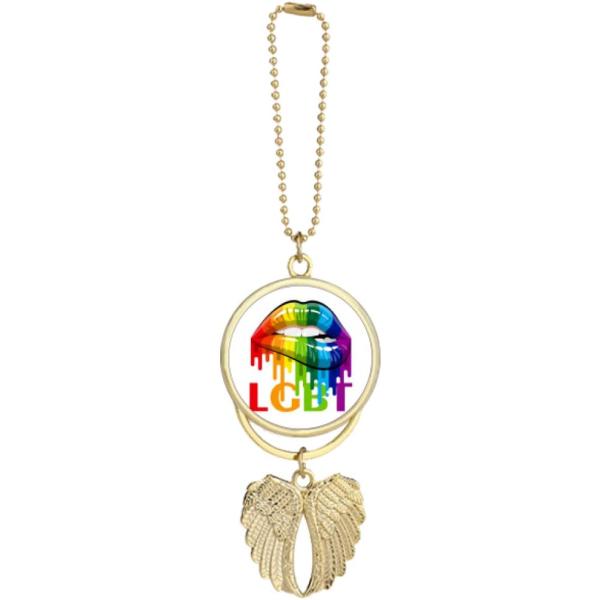 商品名Gender Differentiation Identity Rainbow Equality Car Keychain Angel Wing Pendantブランド：DIYlab商品サイズ：Medium商品番号：x13989331...