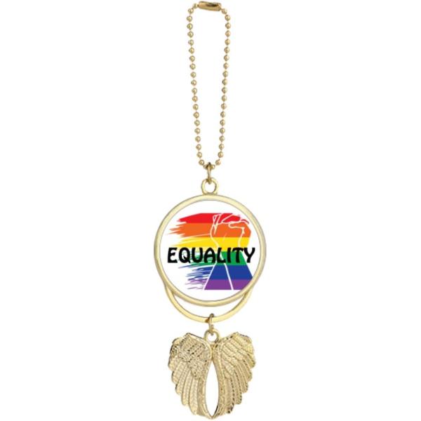 商品名Power Differentiation Identity Rainbow Equality Car Keychain Angel Wing Pendantブランド：DIYlab商品サイズ：Medium商品番号：x13989325b...