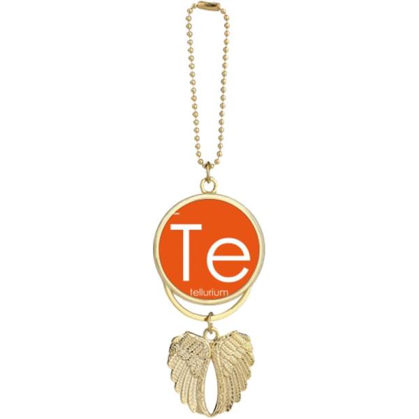 商品名Chestry Elements Period Table Semetal Tellurium Te Car Keychain Angel Wing Pendantブランド：DIYlab商品サイズ：Medium商品番号：x139903...