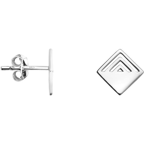 商品名SOFIA MILANI - Women's Earrings 925 Silver - Rectangle Stud Earring - E1412ブランド：Sofia Milani商品サイズ：高さ：2.5 cm横幅：2.5 cm奥...
