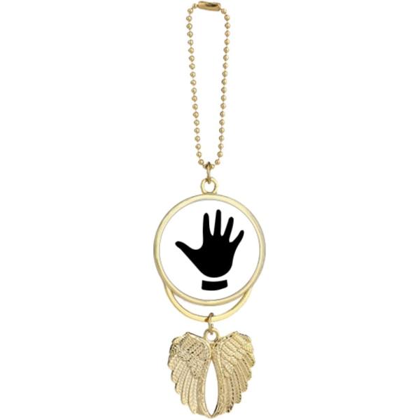 商品名Five Gesture Outline Pattern Car Keychain Angel Wing Pendantブランド：DIYlab商品サイズ：Medium商品番号：distr13998957b14006475f32838色...