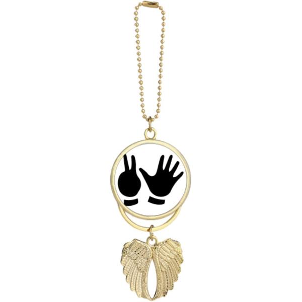 商品名Two Five Gesture Outline Pattern Car Keychain Angel Wing Pendantブランド：DIYlab商品サイズ：Medium商品番号：distr13998951b14006475f32...
