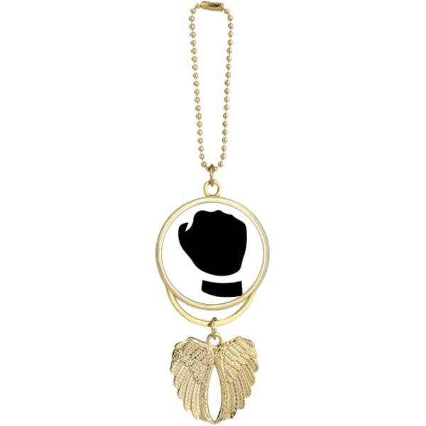 商品名Make A Fist Gesture Outline Pattern Car Keychain Angel Wing Pendantブランド：DIYlab商品サイズ：Medium商品番号：distr13998977b14006475...