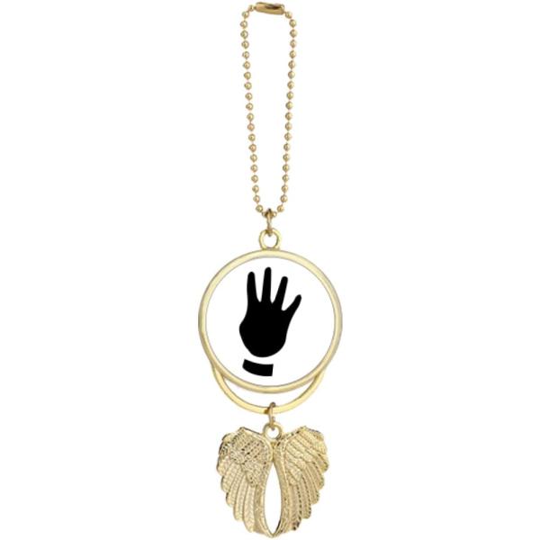 商品名Four Gesture Outline Pattern Car Keychain Angel Wing Pendantブランド：DIYlab商品サイズ：Medium商品番号：distr13998965b14006475f32830色...