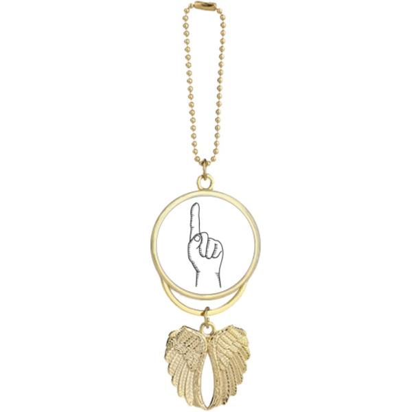 商品名Up Gesture Line Drawing Pattern Car Keychain Angel Wing Pendantブランド：DIYlab商品サイズ：Medium商品番号：distr13998999b14006475f327...