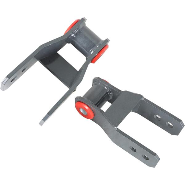 商品名labwork ペア 1-2インチ リア アジャスタブル リフトシャックルキット レベリングスプリングシャックル 交換用 1984-2001 Cherokee XJ用labwork Pair 1-2"" Rear Adjustable...