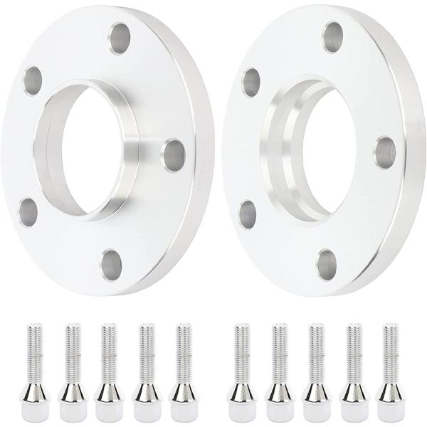 商品名Abrillvt 5x120 Wheel Spacer 15mm 2PCS Thread Size 12x1.5 Wheel Adapter Compatible with for 325xi 01-06 for 335xi 07-0...