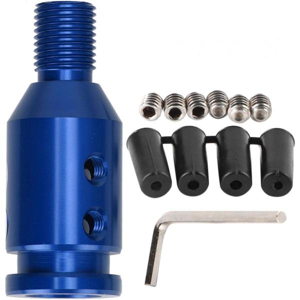 商品名Headerbs Gear Shift Knob Adapter, Universal Car Shift Knob Adapter for Non Threaded Shifters 12x1.25 (Blue)ブランド：Heade...