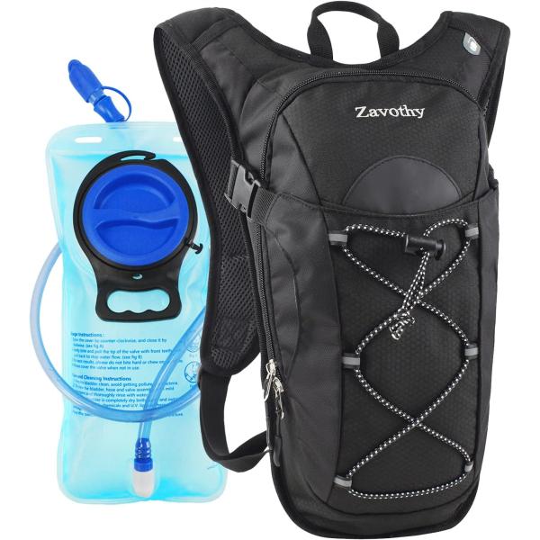 商品名Zavothy Hydration Backpack with 2L Hydration Bladder Water Backpack for Hiking Hydration Pack for Running Cycling Hik...