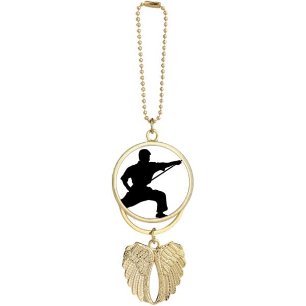 商品名China Shaolin Stick Kung Fu Culture Car Keychain Angel Wing Pendantブランド：Comfortable商品サイズ：Medium商品番号：distr14009109b140...
