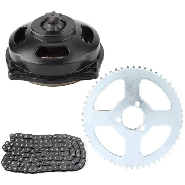 商品名Headerbs Motorcycle Chain, Chaine Sprocket Kit, Drive System T8F Chain and 6T Gear Box and Rear Sprocket Kit for Mini...