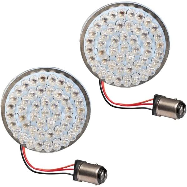 商品名Hogworkz  LED Halomaker  Rear Turn Signals 1157 Base with Red Turn Signals/Running/Brake Lights - Compatible with Har...