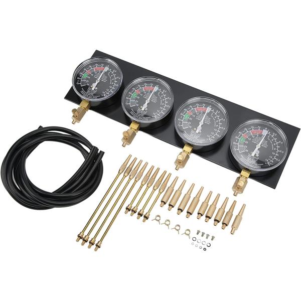 商品名Kadimendium Carb Sync Gauge, Motorcycle Carburetor Synchronizer Tool Low Vibration Fast Response for 4 Cylinder Motor...