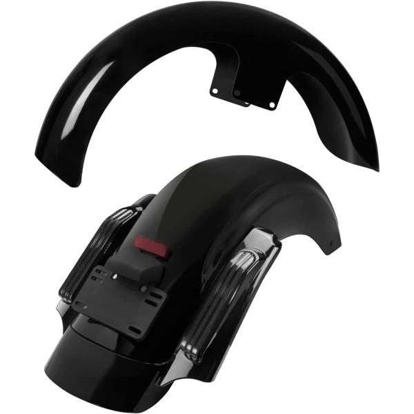 商品名YHMTIVTU Motorcycle 21 inches Mudguard Front Fender and LED Rear Fender System with Integrated Tail Lights Set Fit fo...