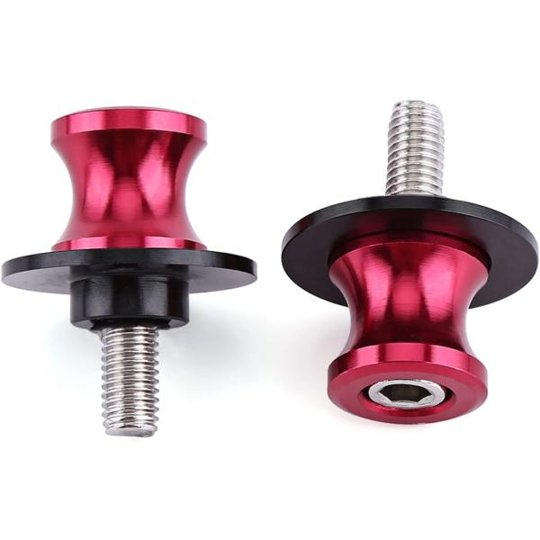 商品名Swing Arm Spool 2PCS 6/8/10mm Motorcycle CNC Rear Stand Swing Arm Sliders Stand Swingarm Bobbins(6mm-Red)ブランド：Fydun商品...