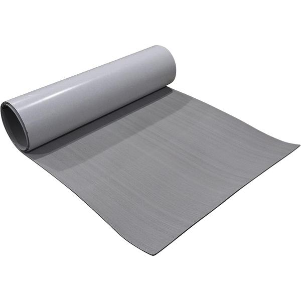 商品名Hzshark EVA Foam Boat Decking Self Adhesive Boat Flooring Brused Non-Slip Grey Kayak Deck Mat Cooler Tops Seating RV ...