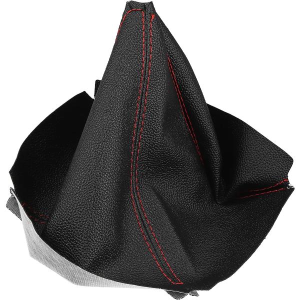 商品名A ABSOPRO Universal Shift Boot Cover Car Shift Knob Boot Dust Cover Red Seams Faux Leather Blackブランド：A ABSOPRO商品サイズ：1...