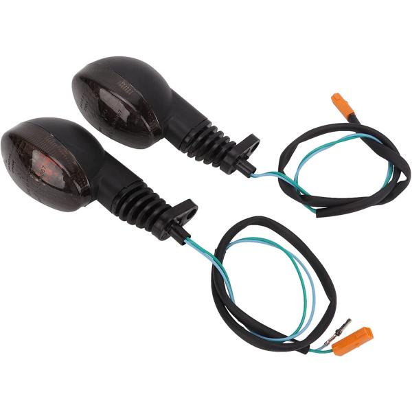 商品名Aramox 1 Pair Left Right Motorcycle Turn Signal Light LED Indicator Blinker Lamp Motorbike LED Indicator Blinker Ambe...